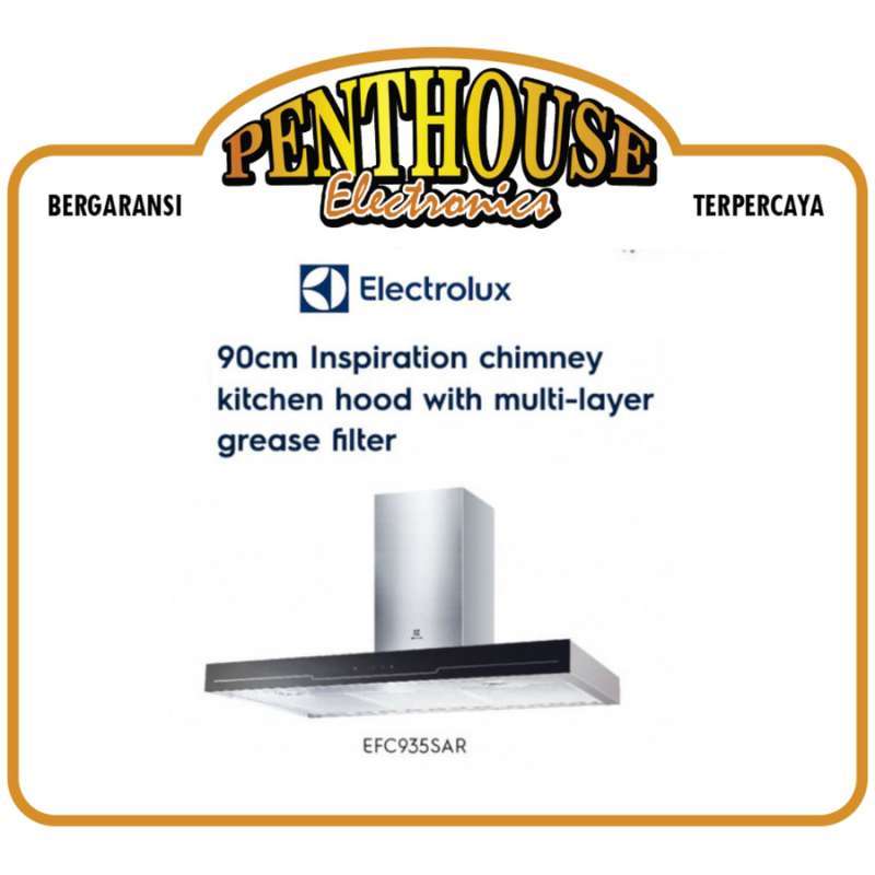 Jual Electrolux Cooker Hood Chimney EFC 935 SAR / EFC935SAR / EFC ...