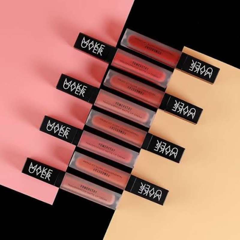 Jual Lip Matte Make Over Powerstay Transferprof di Seller Lala Cosmetic ...
