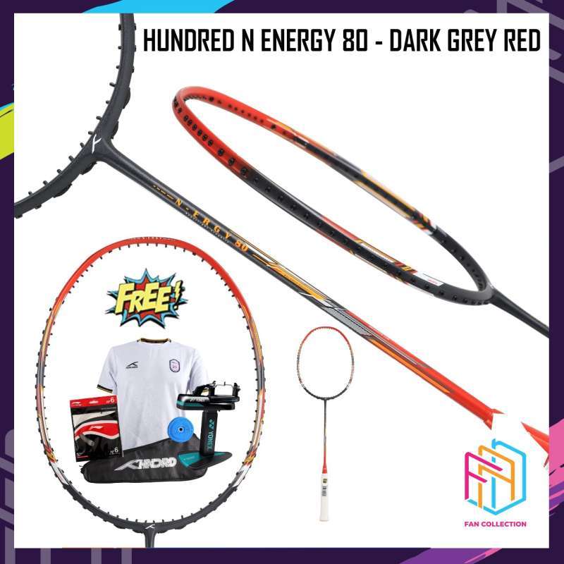 Jual Hundred Raket N-ergy 80 Raket Badminton Original Di Seller Fan ...