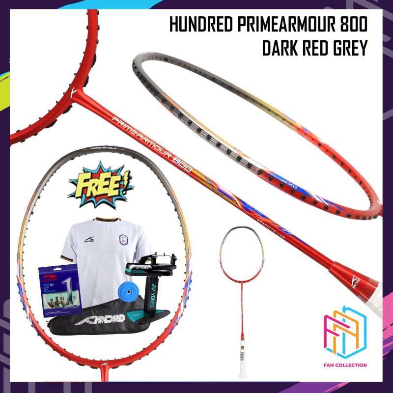 Jual Hundred Raket Primearmour 800 Raket Badminton Original Di Seller ...