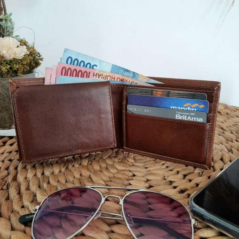 Jual Dompet Pria Kulit Asli Full Up Super Premium, 100% Original Kulit ...