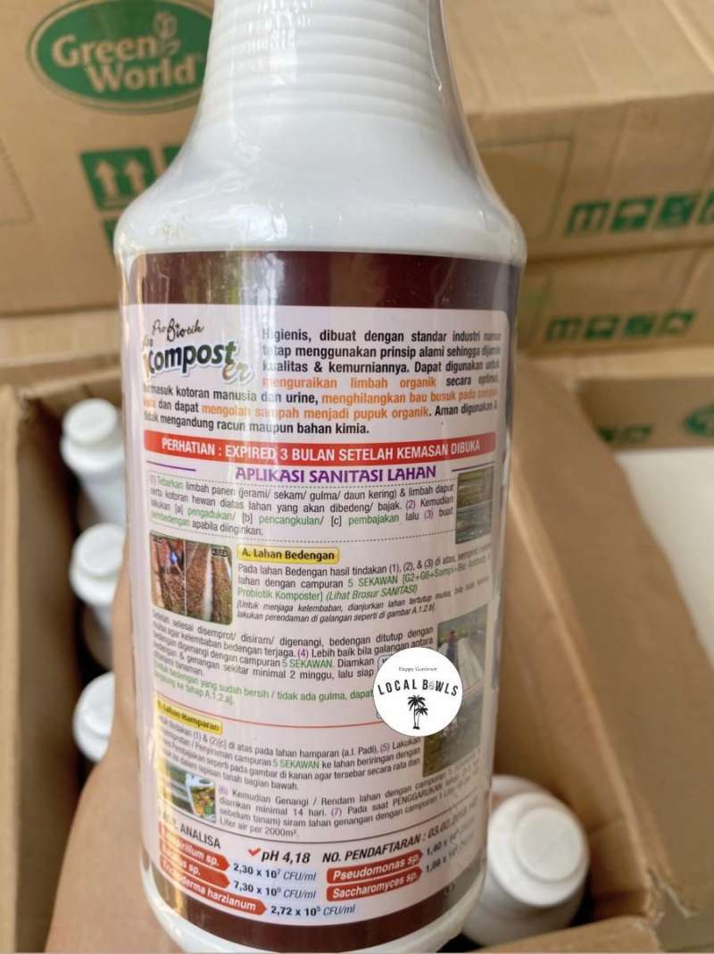 Jual Probiotik Komposter Sampah Organik Di Seller Localbowls - Dukuh ...