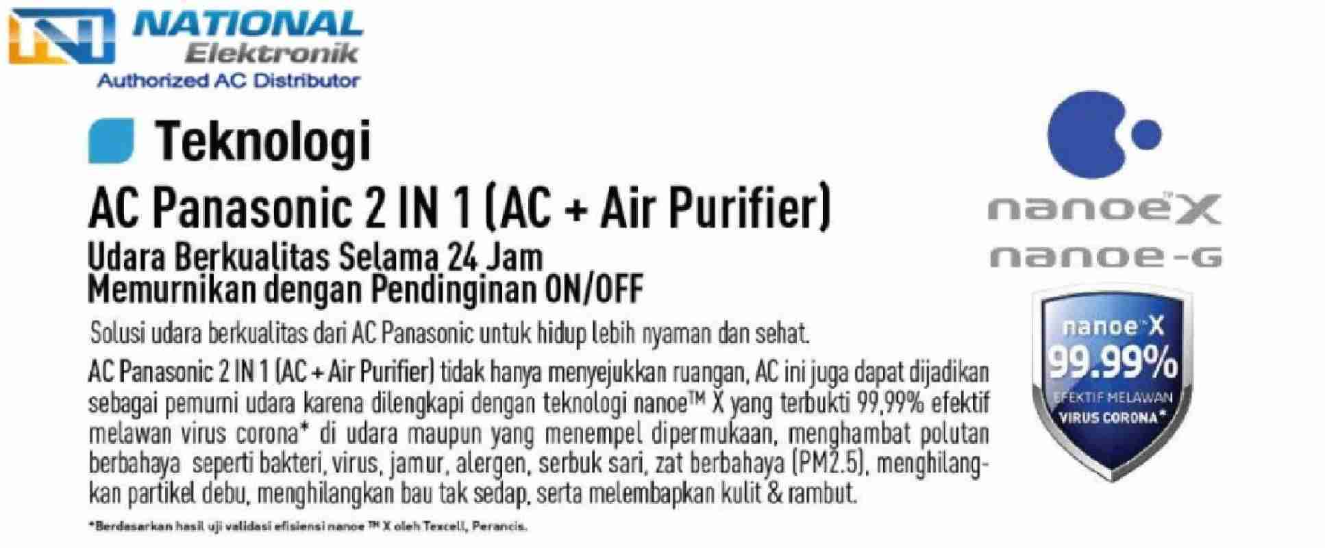 Jual Ac Panasonic Inverter 1 Pk Cs-xpu9xkj / Xpu9xkj / Xpu9 Di Seller ...