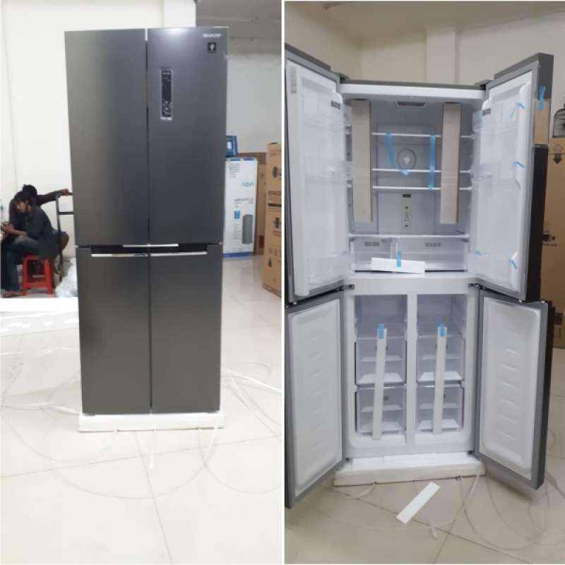 Jual KULKAS 4 PINTU SIDE BY SIDE SHARP 50PMDS (INVERTER) GARANSI 10 ...