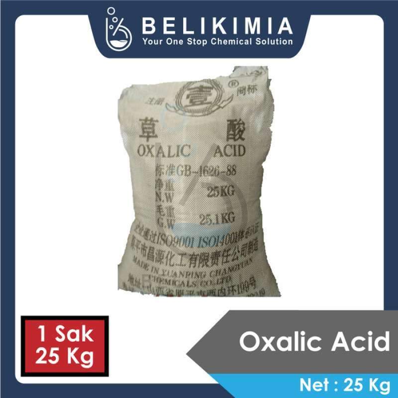 Jual DISKONN Oxalic Acid / Asam Oksalat 25 Kg (1 Sak) di Seller SNJ ...