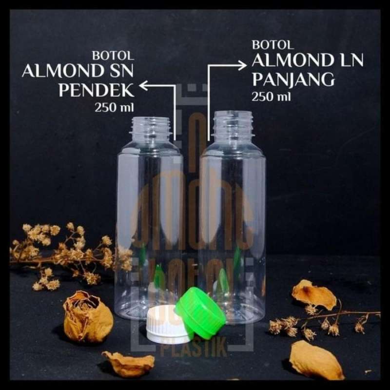 Jual Botol Almond 250 Ml Long Neck (14gr) Termurah Se Jabodetabek ...