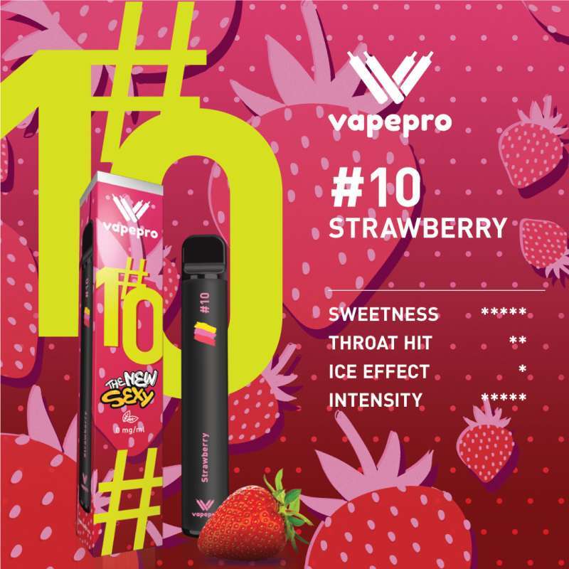 Jual Vapepro Strawberry Fusion #10 - Nicotine Free Di Seller Vapepro ...
