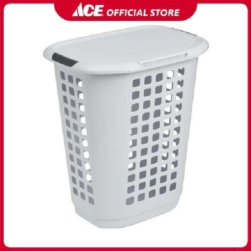 Jual Ace - Ezy Storage Kotak Laundry Dengan Tutup 63 Ltr - Putih/abu ...