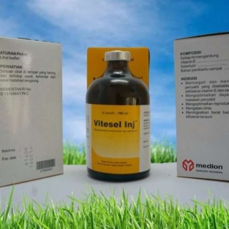 Jual Vitesel 100 Ml Obat Vitamin Injeksi Memaksimalkan Kondisi Ayam ...