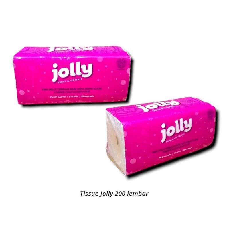 Promo Tissue Jolly 200 sheets Diskon 31% di Seller Mami Tissue - jalan ...