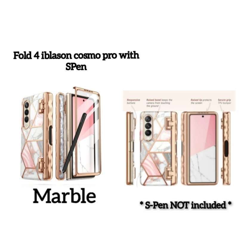Promo Case Samsung Z FOLD 4 FOLD4 I-BLASON IBLASON Cosmo Pro With SPen ...