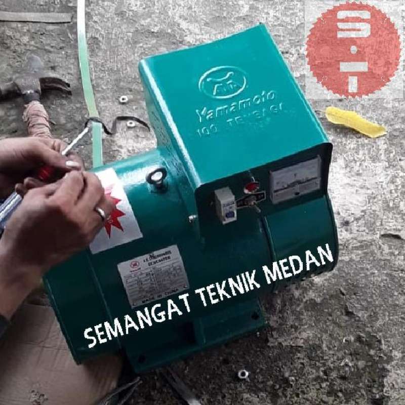 Jual St3 Dinamo Pembangkit Listrik Alternator Tembaga Yamamoto St-3kw Di Seller Semangat Teknik ...