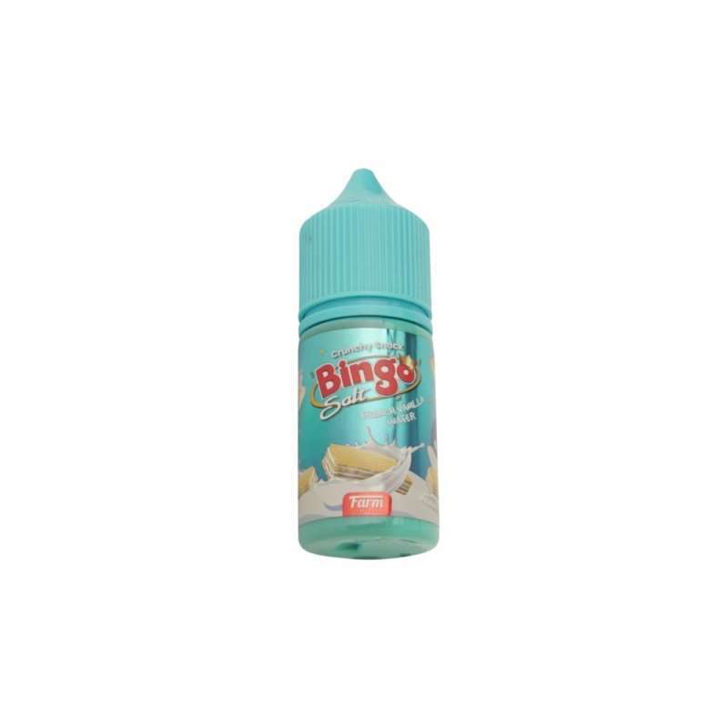 Jual Liquid Saltnic Bingo French Vanilla Wafer 25Mg 30Mg By Farm ...