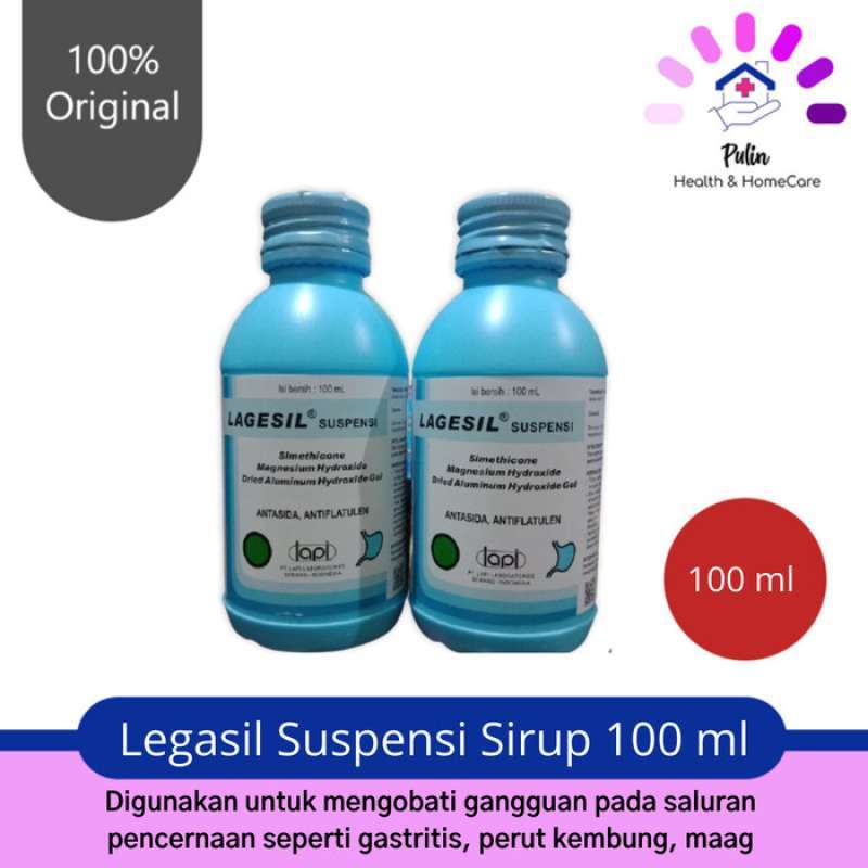 Promo Lagesil Suspensi Sirup 100 Ml / Obat Lambung / Obat Maagh Diskon ...