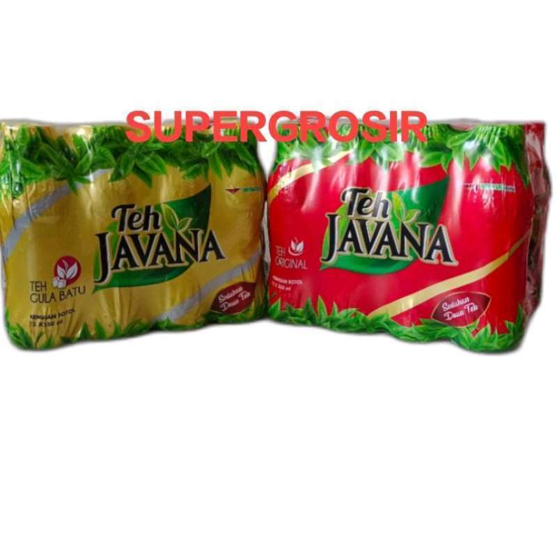 Jual TEH JAVANA GULA BATU / TEH JAVANA ORIGINAL KARTON DUS PACK di ...