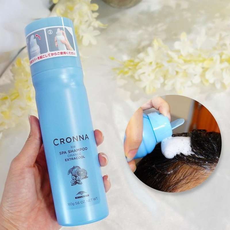 Promo Milbon Cronna Ice Spa Shampoo Orange Extra Cool (160g) Diskon 3% ...