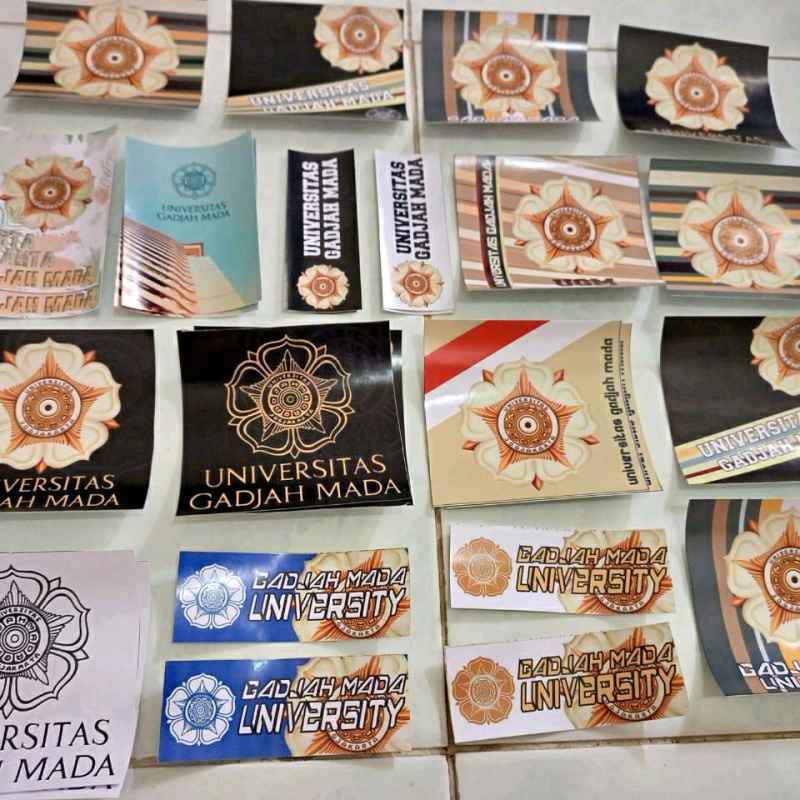 Jual Stiker Ugm Yogyakarta Universitas Gadjah Mada Sticker Pack Vinyl ...