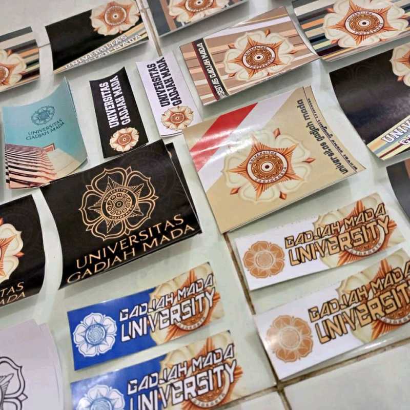Jual Stiker Ugm Yogyakarta Universitas Gadjah Mada Sticker Pack Vinyl ...