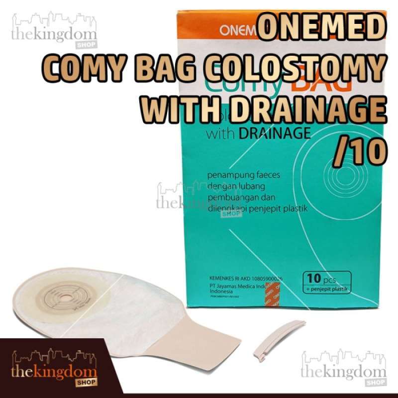 Jual Onemed Comy Bag Colostomy With Drainage /10 Kantong Kolostomi ...