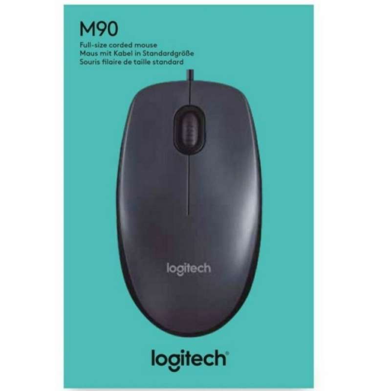 Promo Logitech Mouse Kabel M90 100% Original Logitech M 90 Original ...