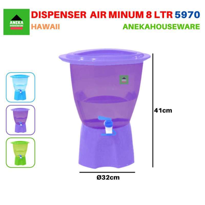 Jual Dispenser Tempat Penyimpanan Air Alpen Water 8 Liter 5970 Hawaii ...