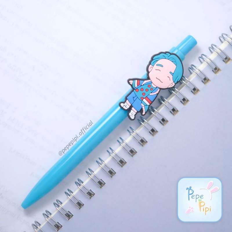 Jual Pena BTS Chibi Mekanik Cetek Pulpen Bolpen Pen Jimin V Jungkook RM ...