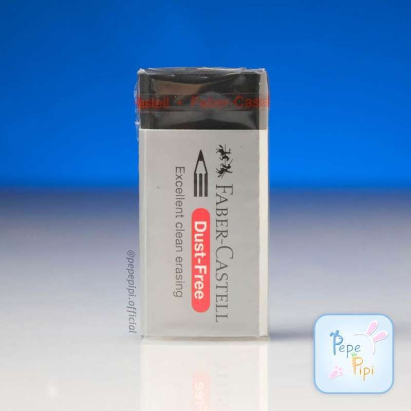 Jual Penghapus Faber Castell BESAR Putih dan Hitam Dust Free Original ...