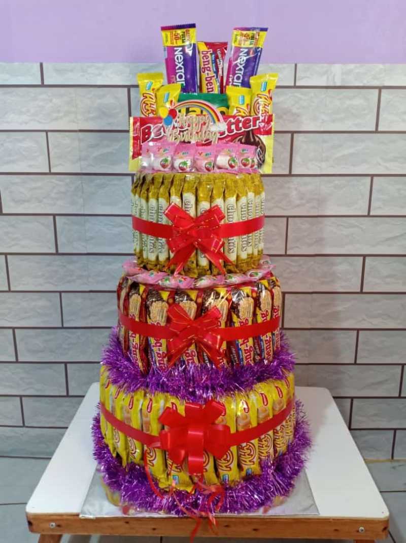 Jual Snack Tower 3 Susun Snack Cake Hampers Pesta Di Seller Saredhona ...