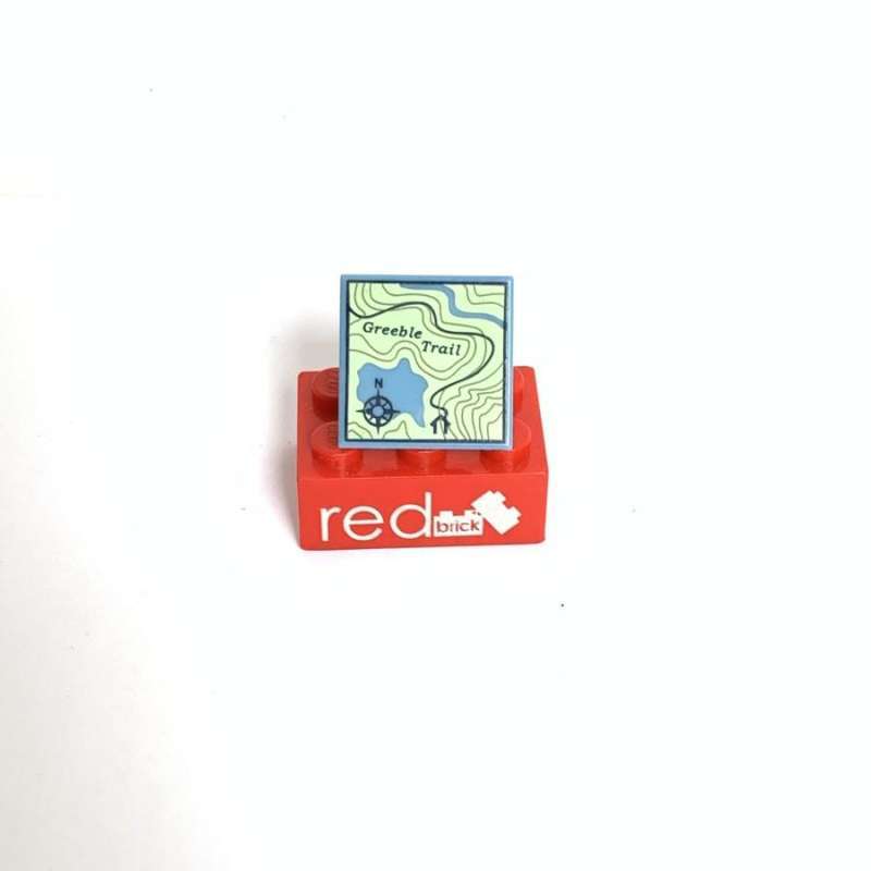 Jual Lego Map Topographical Trail Jibbitz Crocs / Hiasan Sandal Crocs ...