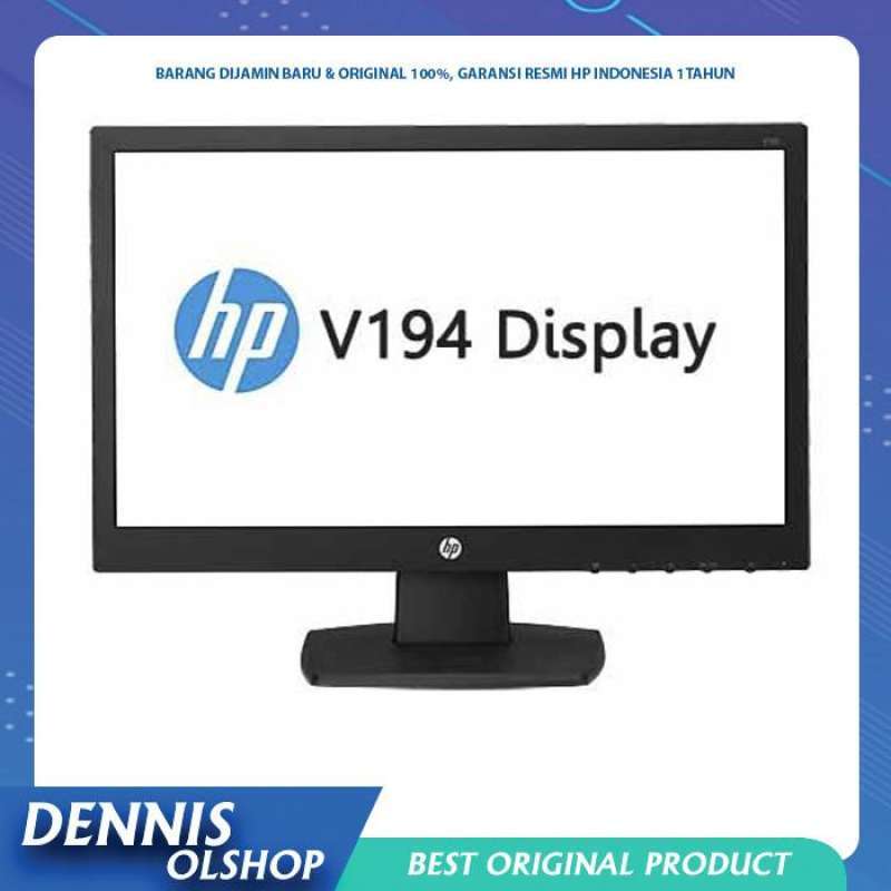 Jual Monitor LED HP 18.5 Inch V194 100% BARU DAN GARANSI RESMI HP ...