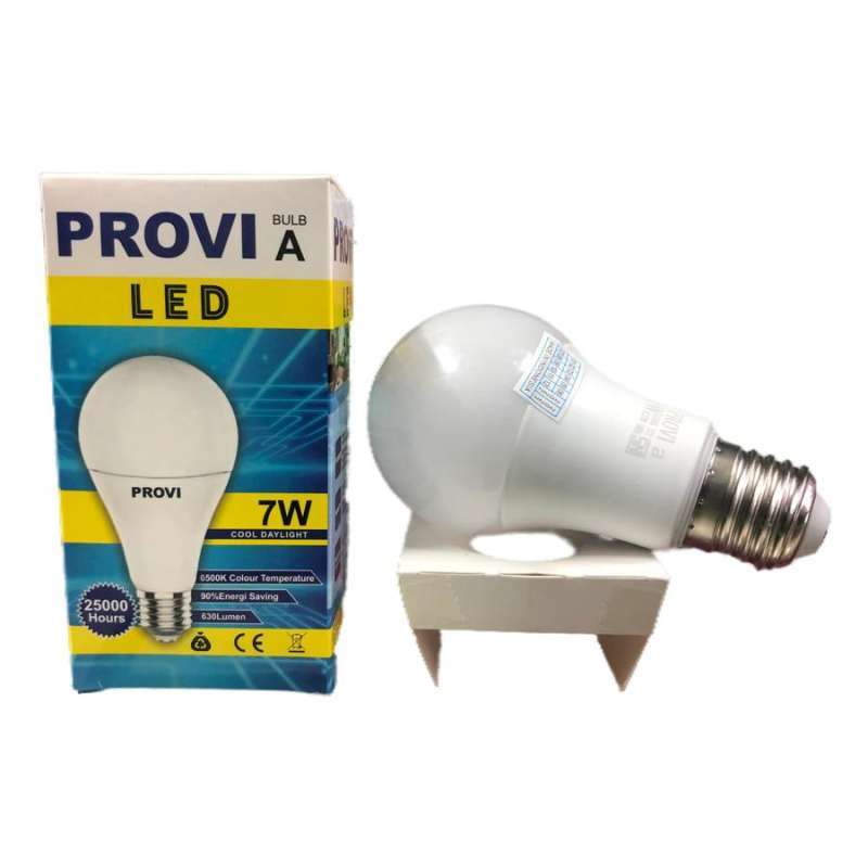Jual Provi Led Bulb 7 Watt Cahaya Putih (6000k) Di Seller Public ...
