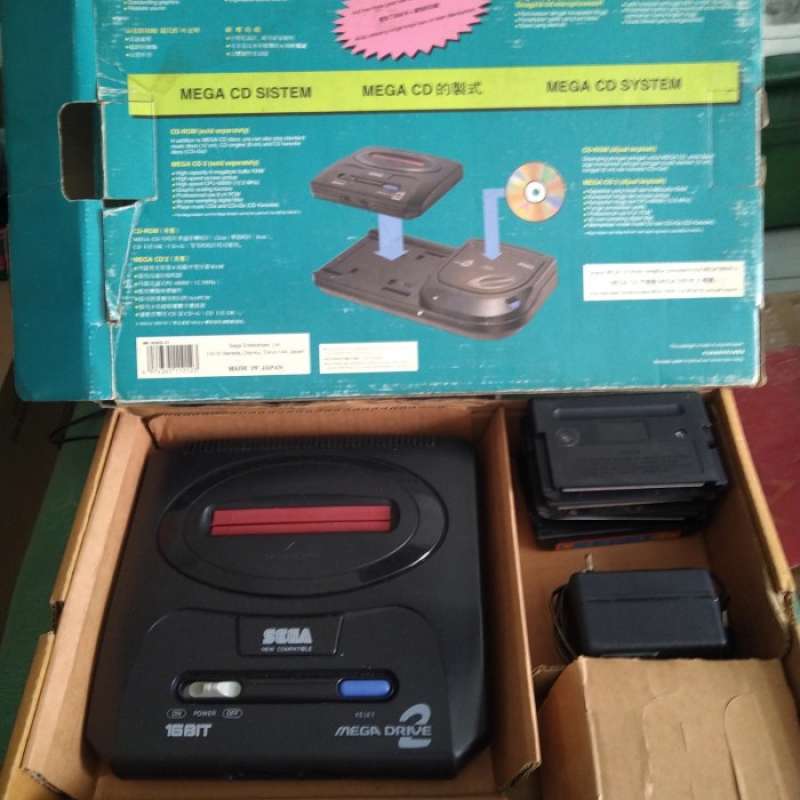 Promo Sega Megadrive 2 Md2 Fullset Diskon 14% Di Seller Gamers Today ...