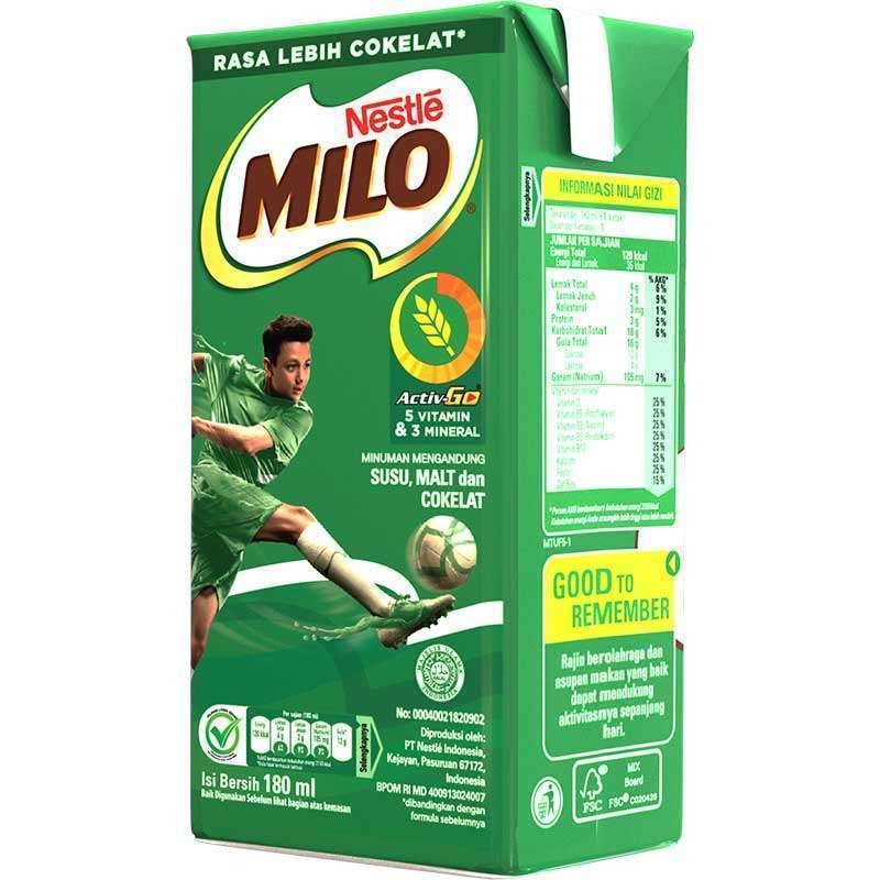 Jual MILO Activ-Go Cokelat UHT 180ml di Seller All in Original - Jl ...