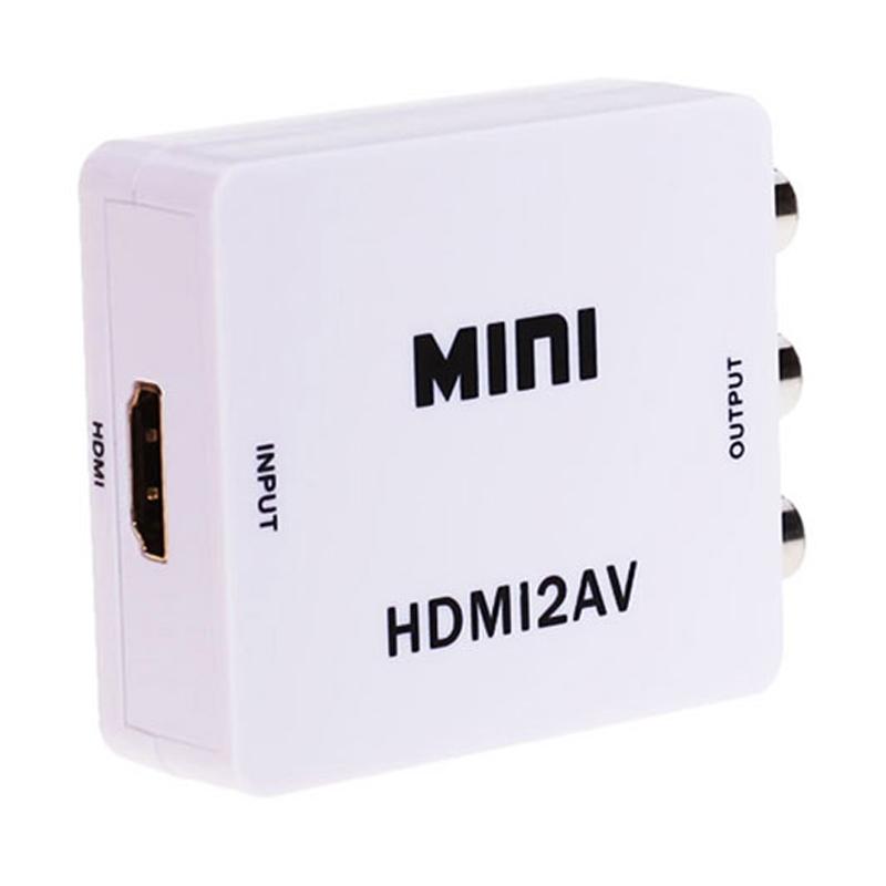 Jual Astromos HDMI to AV RCA HDMI2AV Full HD Video Converter Adapter ...
