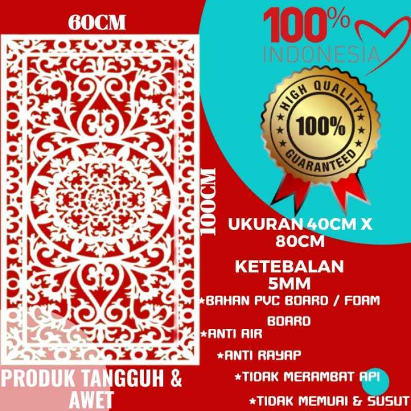 Jual Krawangan Pvc Board/Cuttingan Pvc Ukuran 60X100Cm Tebal 5Mm Dk-01 di Seller TB Honey Makmur ...