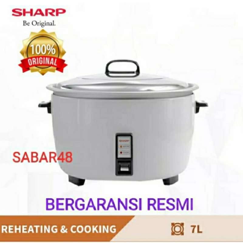 Jual Rice Cooker Sharp KSH-777 Magic Com Jumbo Kapasitas 7 liter di ...