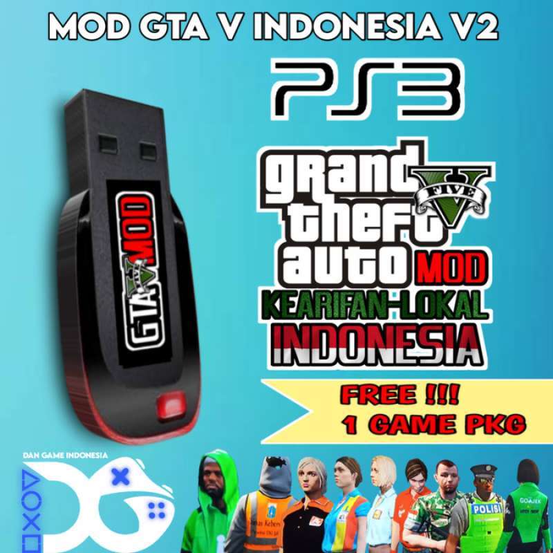Jual MOD GTA V 5 PS3 INDONESIA di Seller Cemerlang Mandiri - Pondok ...