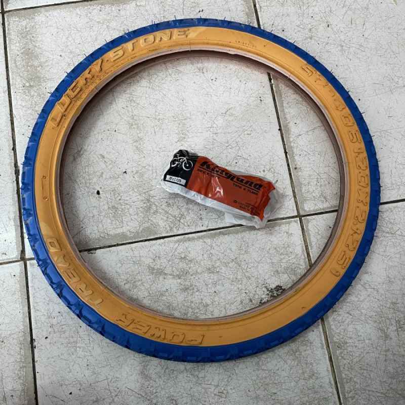 Jual Ban Luar Dalam Ukuran 20 X 2.125 Mini Minion Lipat Folding Bmx Di Seller Jaya 01 - Wanajaya ...