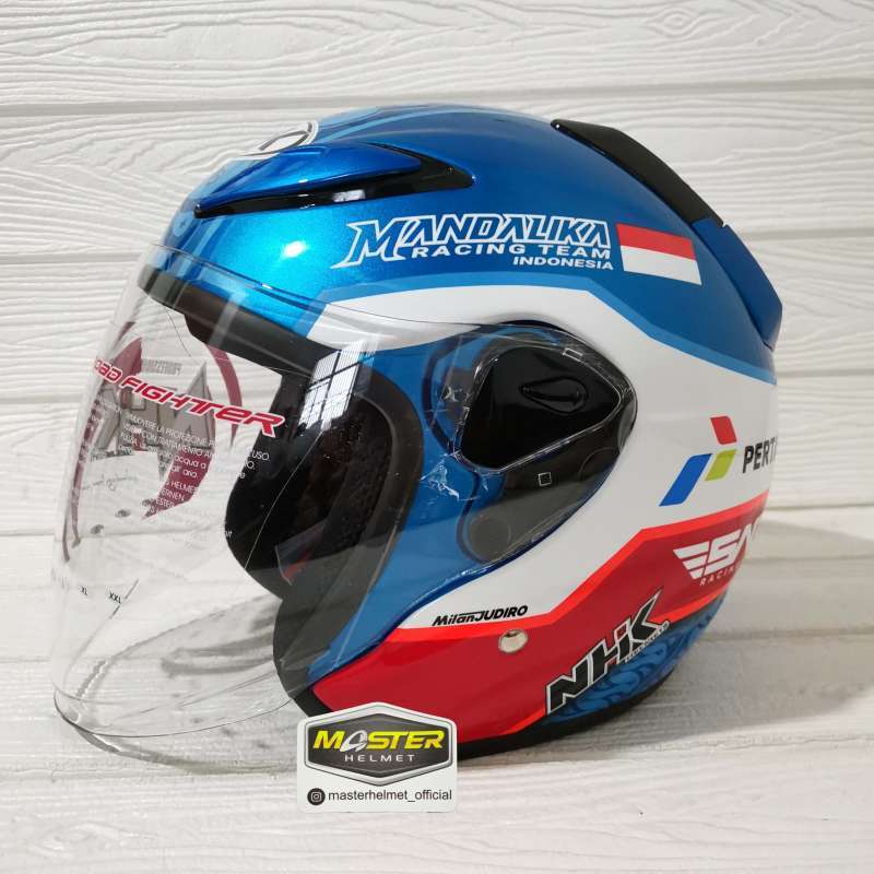Jual HELM NHK R6 MANDALIKA LIMITED EDITION ORIGINAL di Seller Master ...