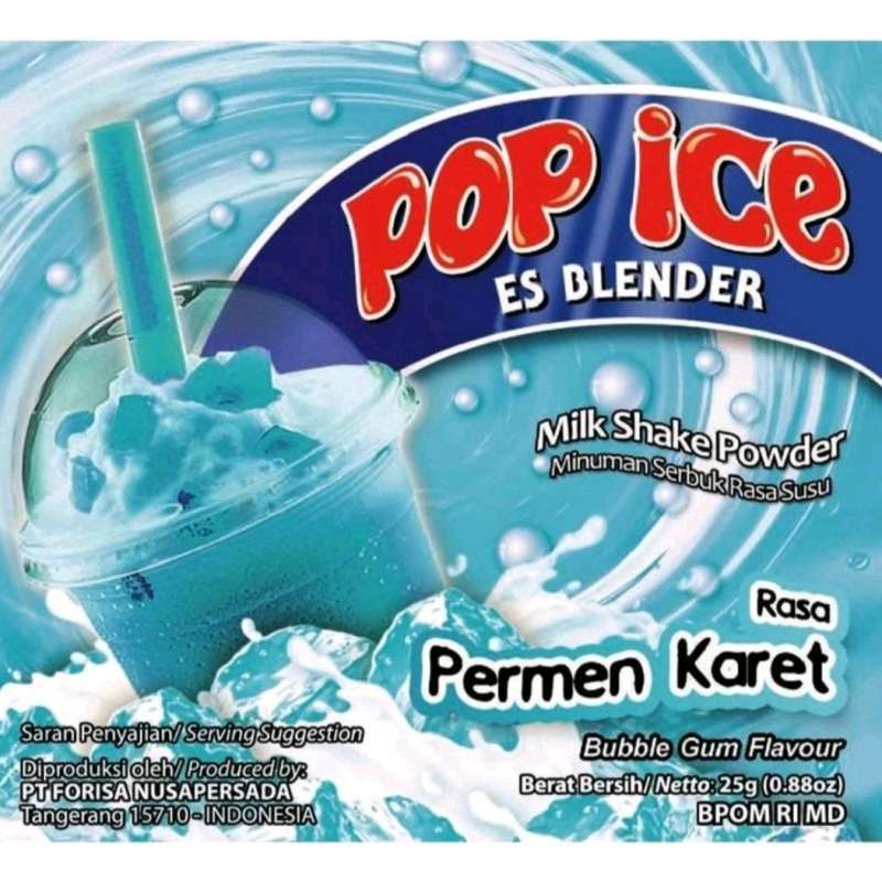 Jual Pop ice (popice) 23-25gr renceng isi 10 pcs (sachet) all varian ...