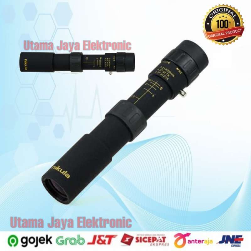 Promo Teropong Nikula Monocular Telescope 10-30X25 Zoom Diskon 10% di ...