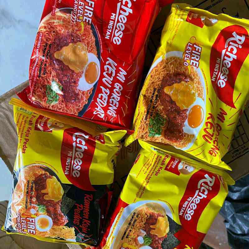 Jual Richeese Mie Instant Kuah Ramen Keju di Seller Cemilan Viralku ...