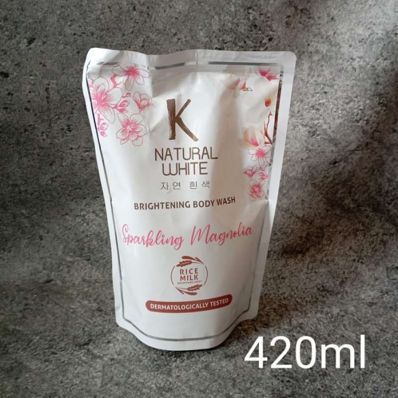 Jual K Natural White 450ml 450 Sparkling Magnolia Sabun Mandi Di Seller ...