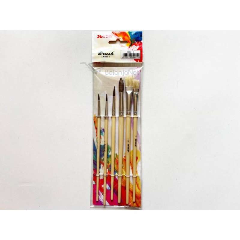 Jual Brush | Kuas Cat Air | Kuas Lukis Joyko Br-1 Per Set Di Seller ...