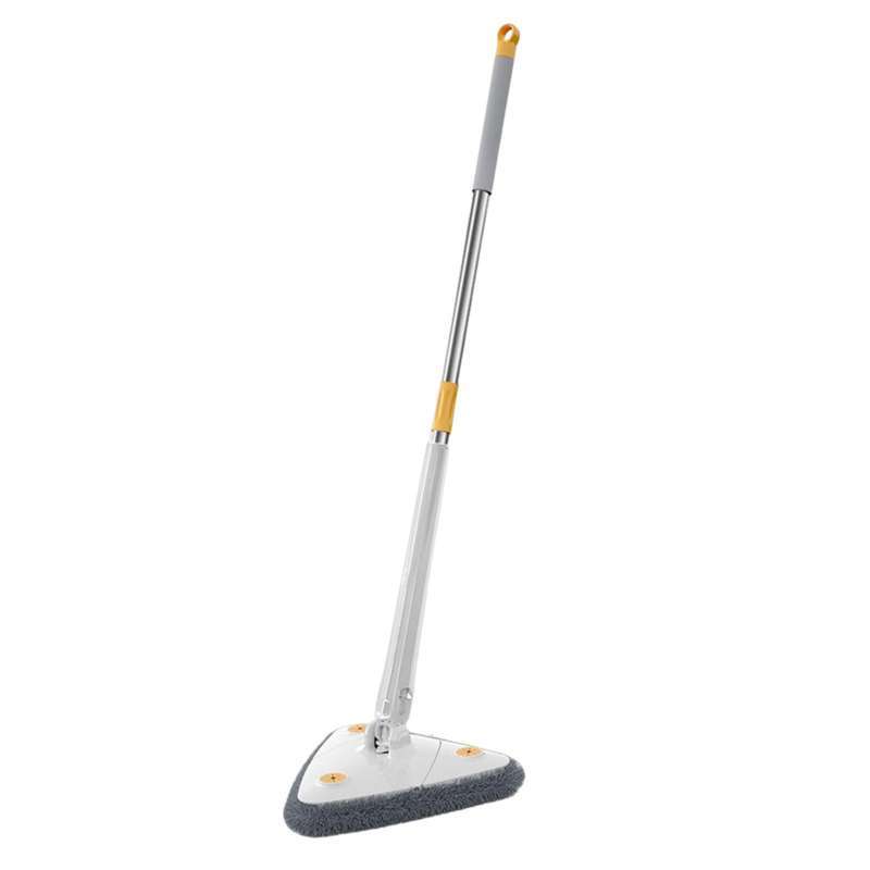 Jual Extendable Triangle Mop 360 Rotating Wall Mop With Long Handle For ...