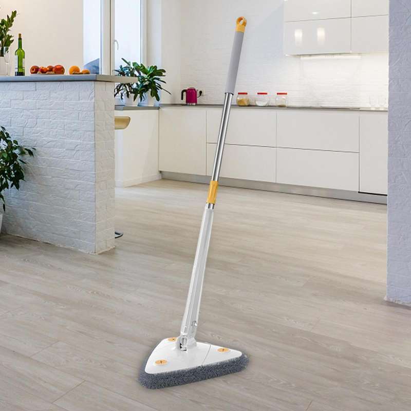 Jual Extendable Triangle Mop 360 Rotating Wall Mop With Long Handle For ...