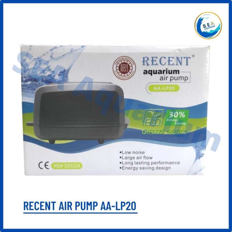 Jual Recent Aa Lp 20 Air Pump Energy Savings Mesin Pompa Aquarium Di ...
