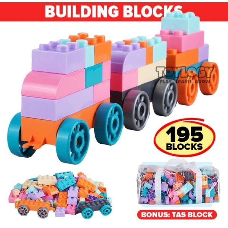Jual Toylogy Mainan Edukasi Anak Kreatif Block Building Blocks Puzzle ...