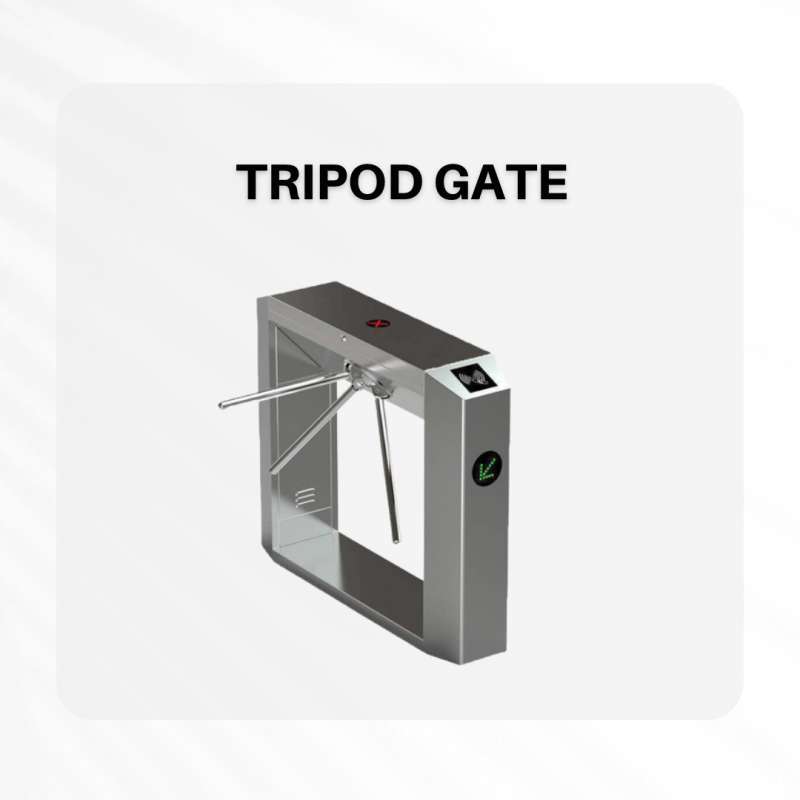 Jual Pedestrian Tripod Turnstile Gate Tripod Gate Pintu Otomatiss Di