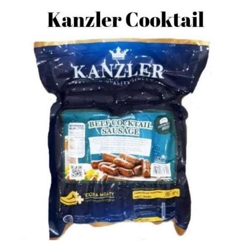 Jual Kanzler Beef Cocktail Sausage 500 gr | Sosis Sapi Premium Kanzler ...